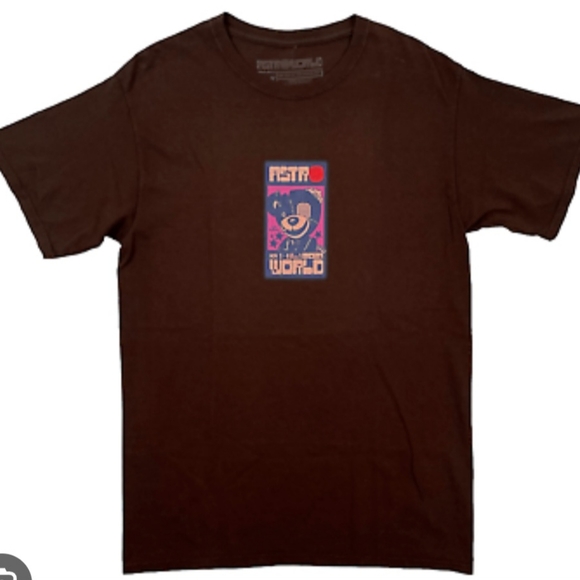 Astroworld | Shirts | Travis Scott Cactus Jack Astroworld Fest 22 Brown ...